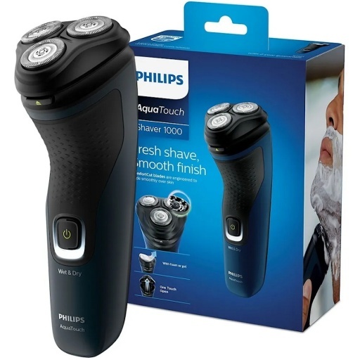 AFEITADORA PHILIPS INALAMBRICA RECARGABLE AQUATOUCH SHAVER 1000 HOGAR