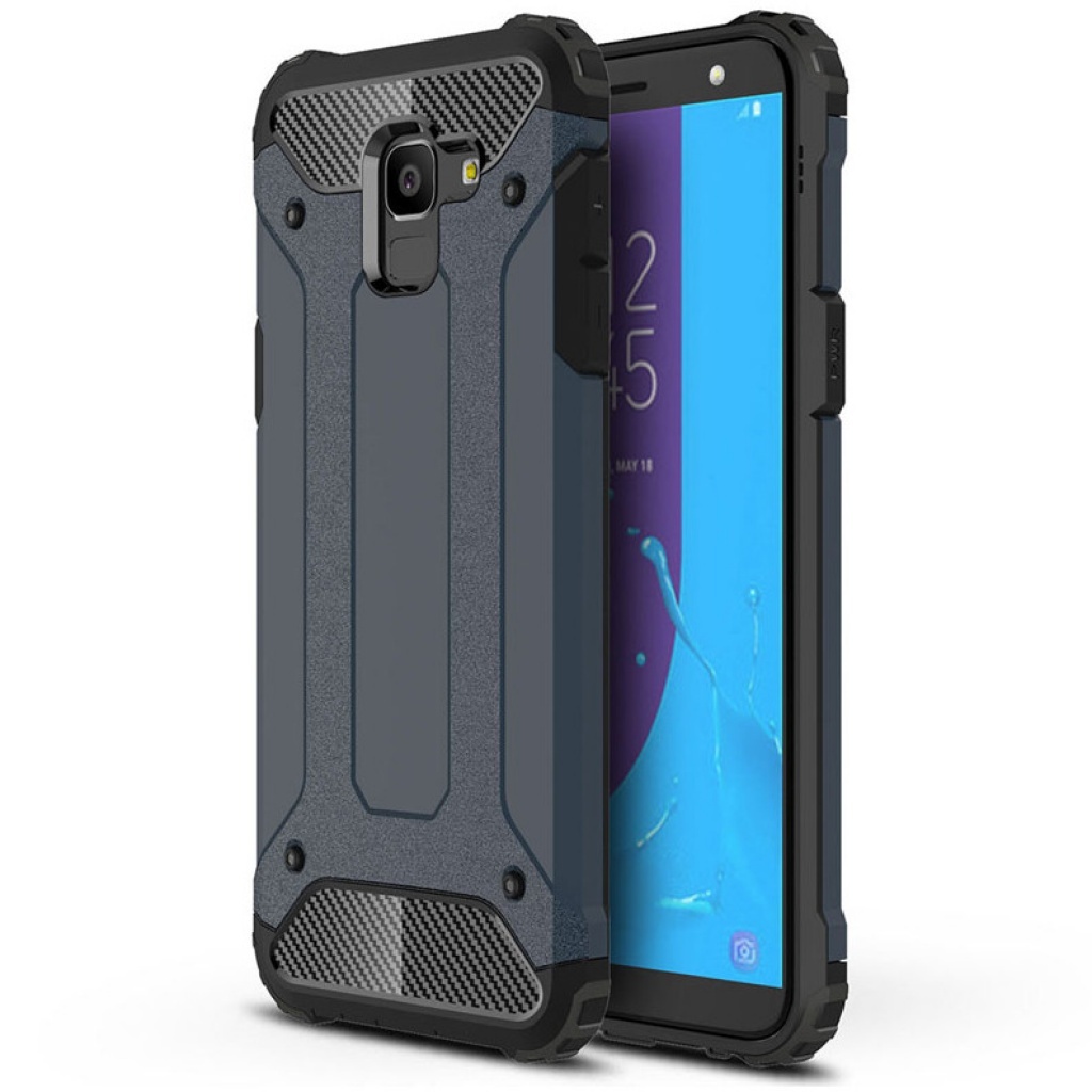 PROTECTOR DOBLE CAPA TIPO SPIGEN ARMOR SAMSUNG J6 CELULARES