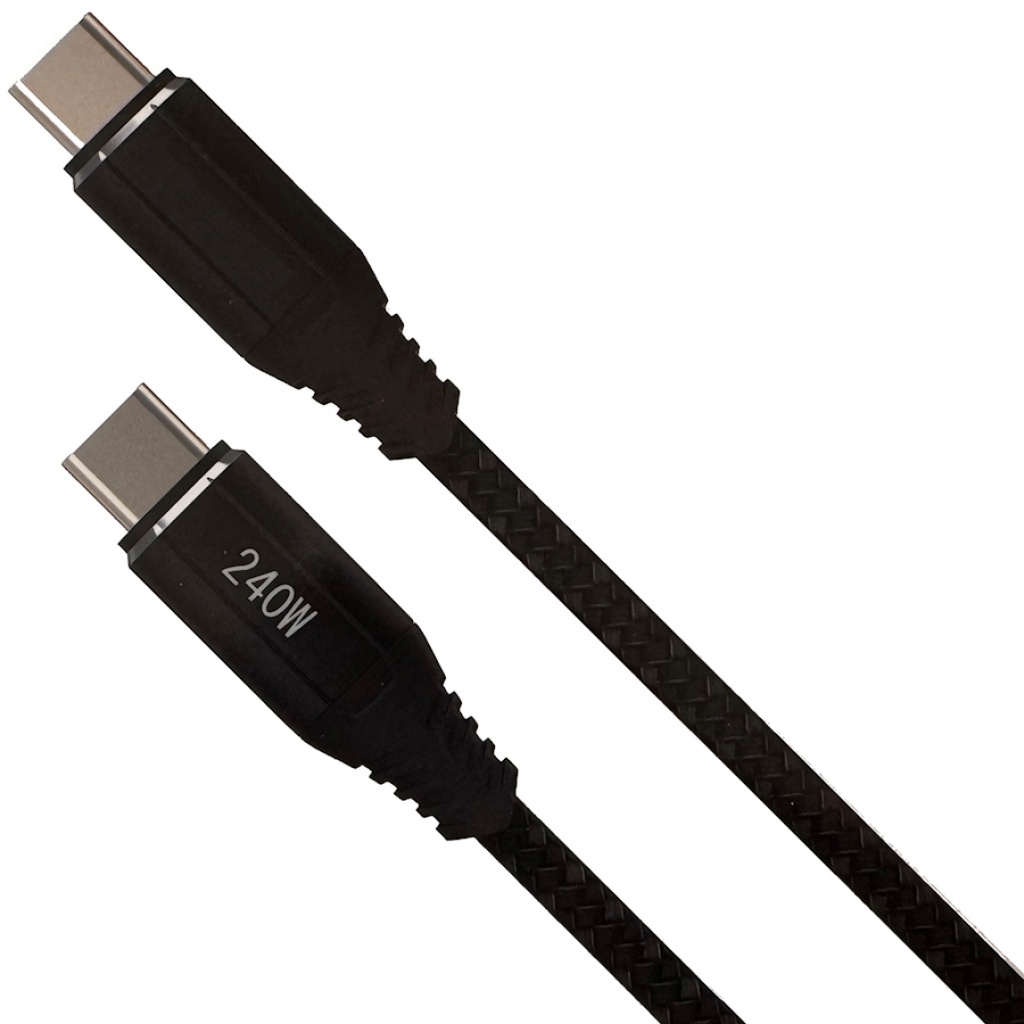 CABLE USB-C MACHO-MACHO TIPO C PD 240W 1M METRO CELULARES TABLETAS IPAD ...
