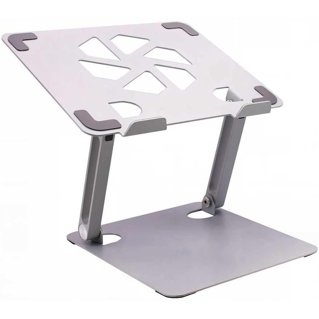 SOPORTE DE METAL PARA NOTEBOOK MESA ESCRITORIO UNIVERSAL REGULABLE ...